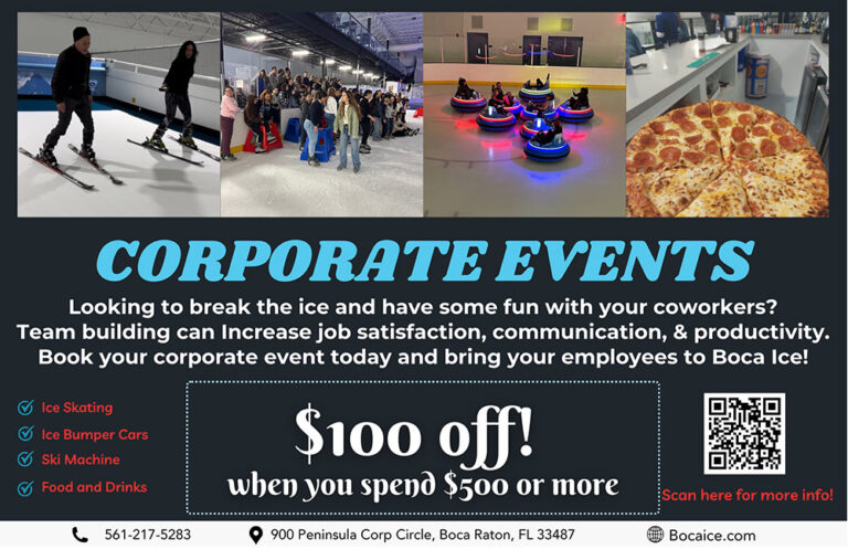 Corporate Events - Boca Ice - South Florida’s Newest Indoor Ice Rink