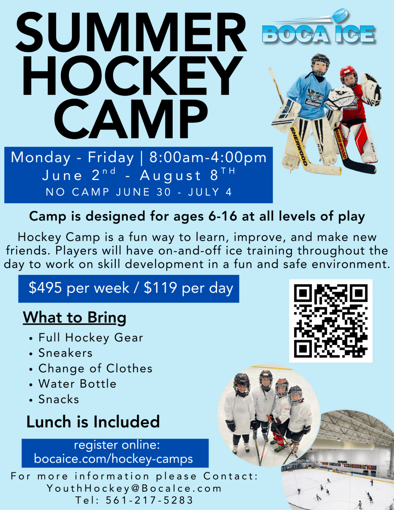 Boca Ice Summer Camps - Boca Ice - South Florida’s Newest Indoor Ice Rink