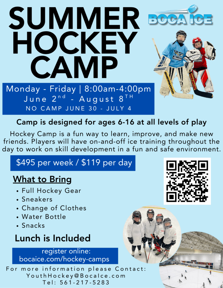 Boca Ice Summer Camps - Boca Ice - South Florida’s Newest Indoor Ice Rink